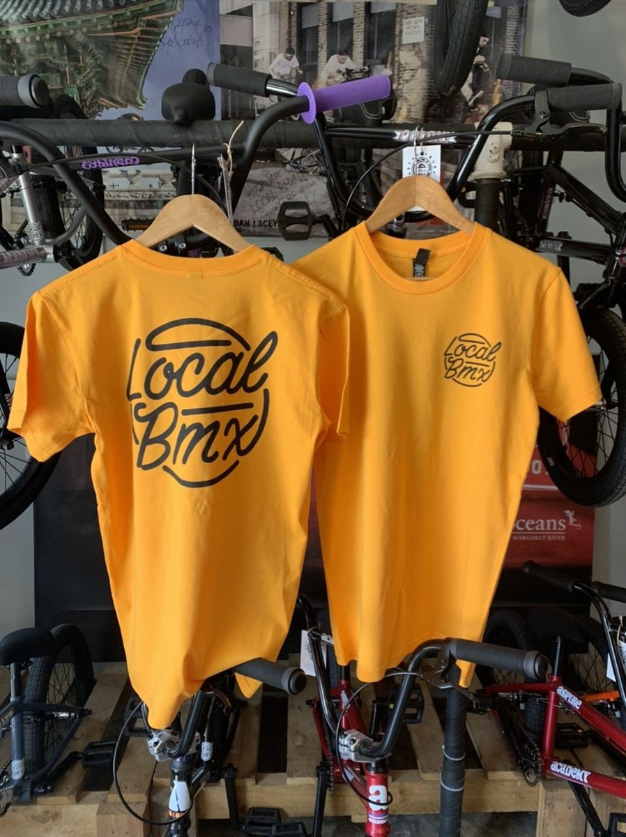 LOCAL THROWBACK TEE GOLD – Local BMX