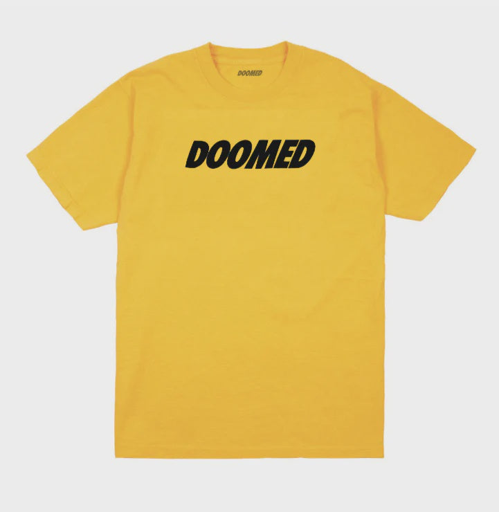 DOOMED BASIC TEE GOLD – Local BMX