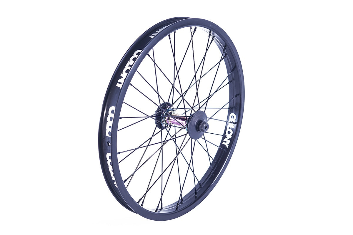 COLONY PINTOUR/ WASP 20" FRONT WHEEL - RAINBOW – Local BMX