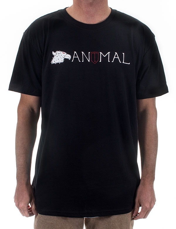 ANIMAL T1 TEE BLACK – Local BMX